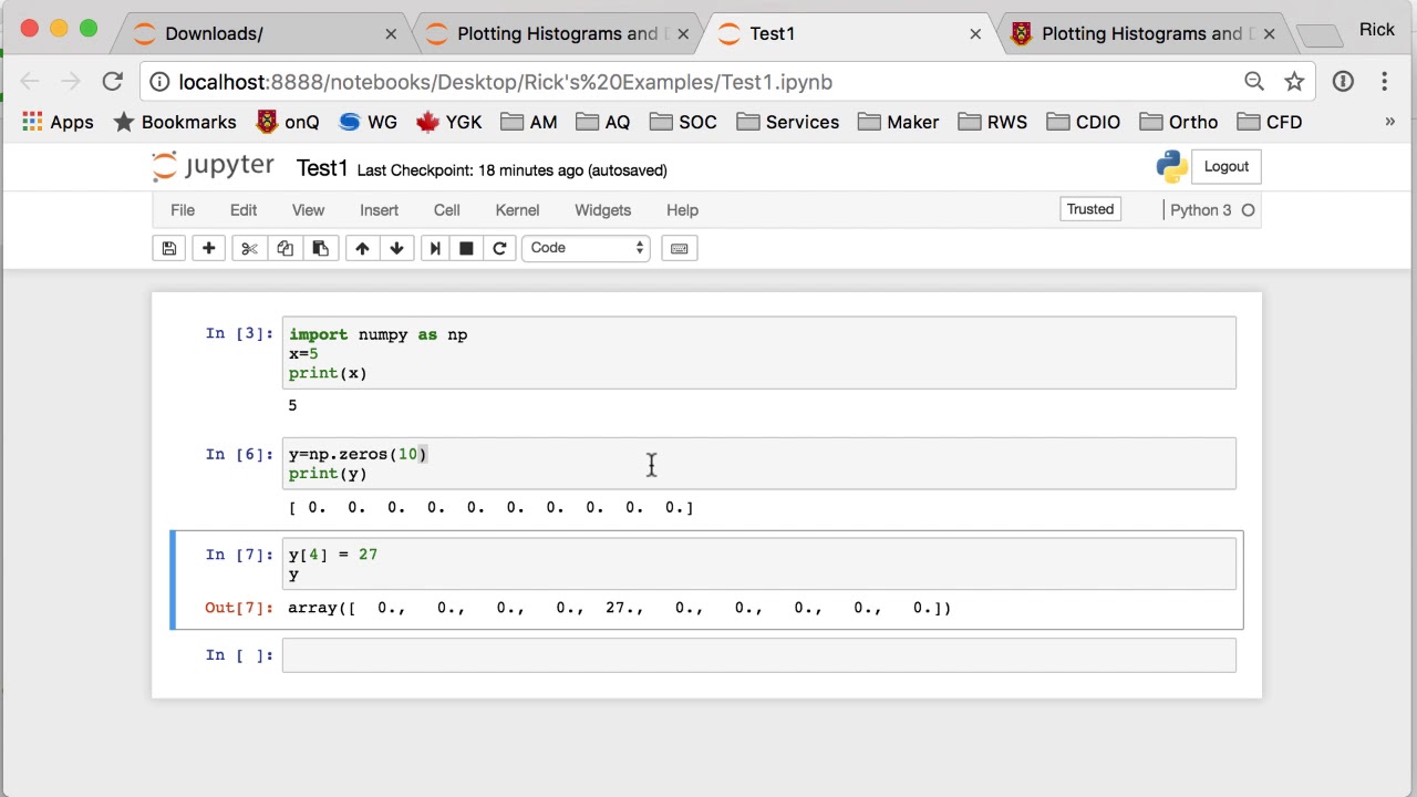 Using Python Resources