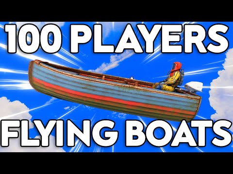 Steam Community :: Video :: Flying boats with 100 players - Rust