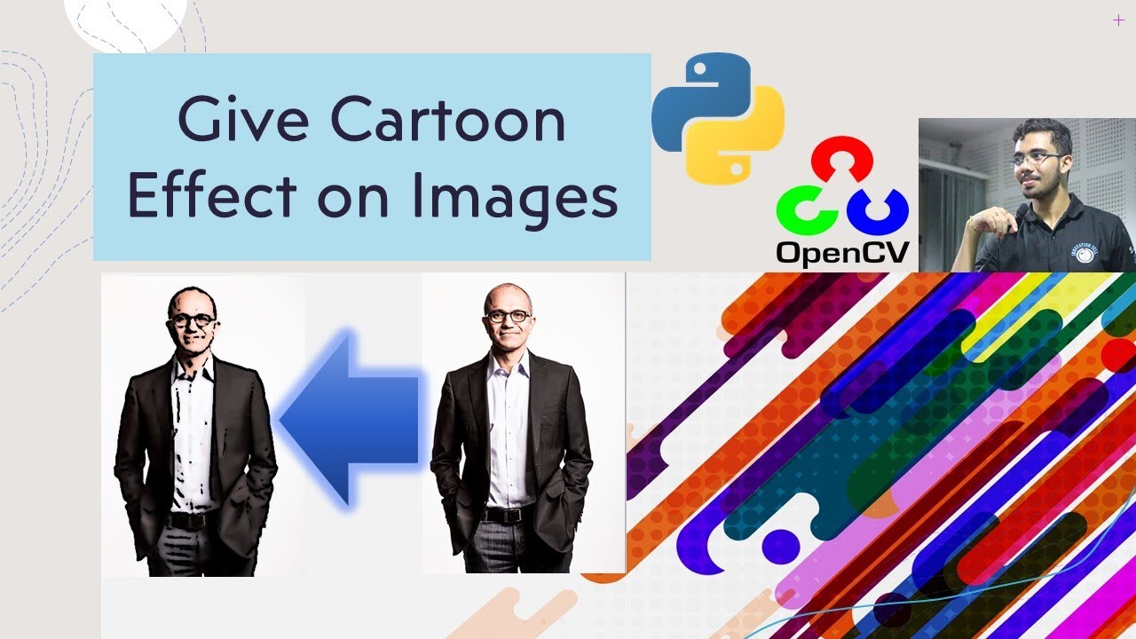 How To Add Cartoon Effect Using Python-OpenCV | Bilateral Filter | Gaussian Blur | Learn Overflow