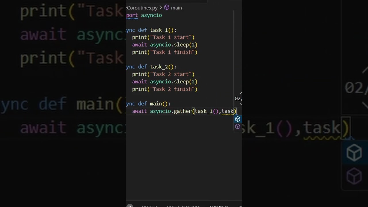 Run Multiple Functions Concurrently in Python with asyncio 🚀
