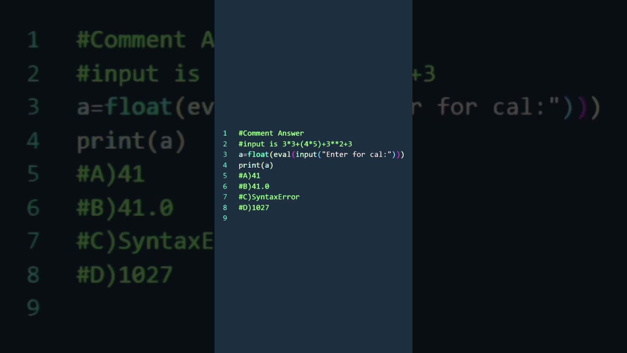python Mcq  #shorts #trending #pythonprogramming #python #coding #programming #quiz #shortvideo #yt