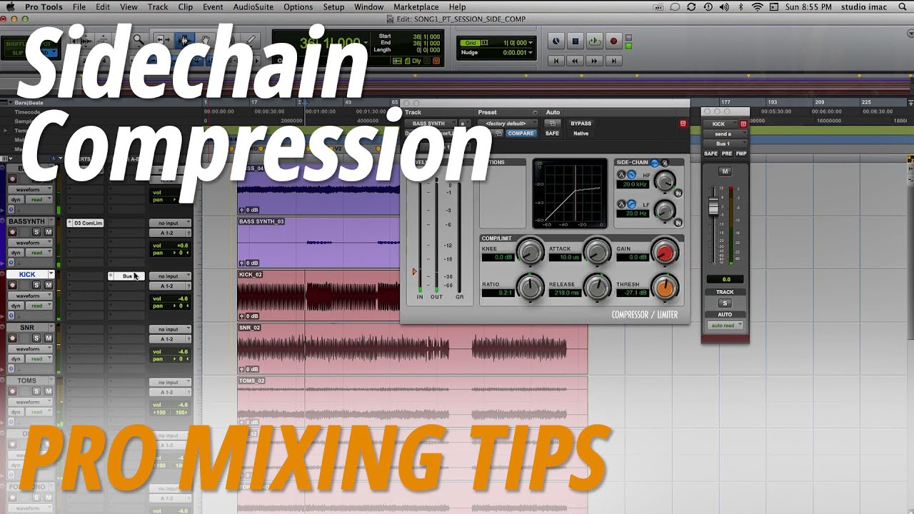 Pro Mixing Tips: Sidechain Compression