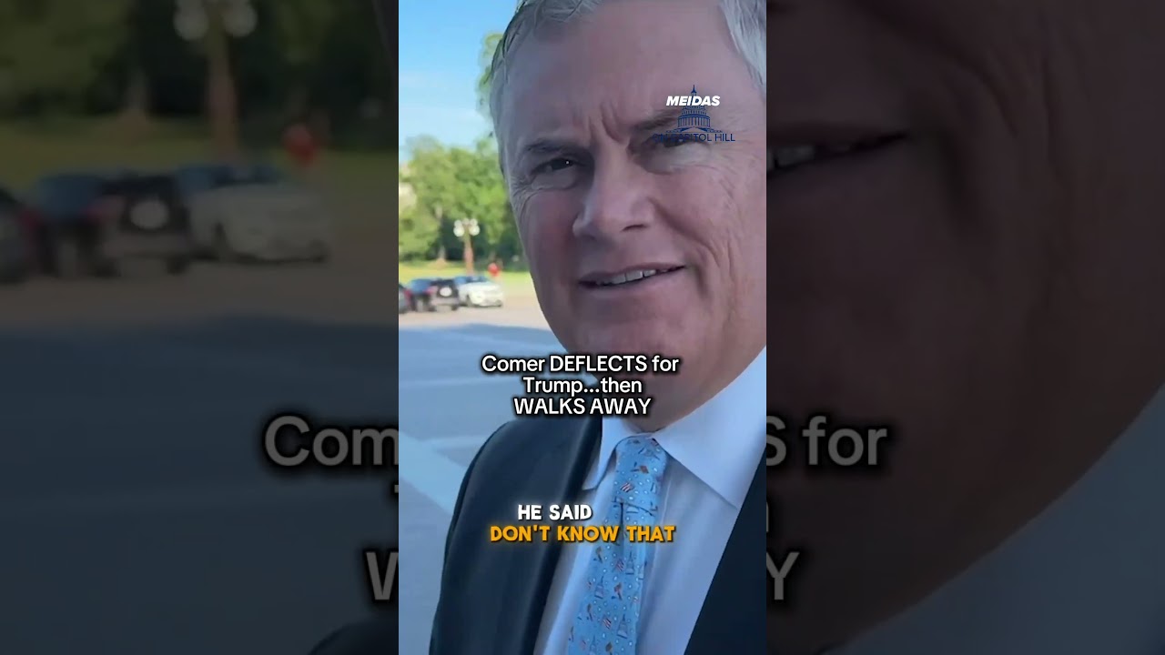 Comer WALKS AWAY When Asked about Gas Prices