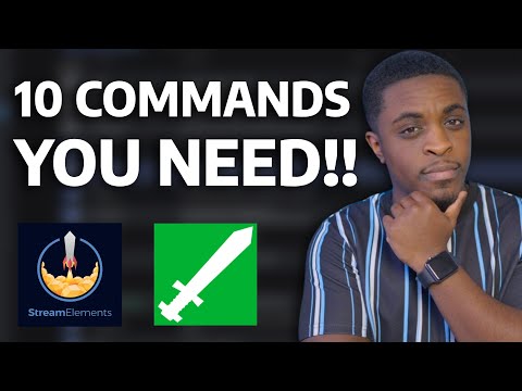 10 Streamelements Commands You NEED In Your Stream As A Beginner!