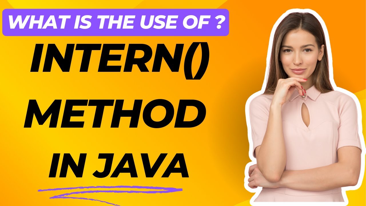 what is the use of Java String class intern() method in java?