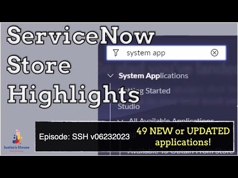 ServiceNow Store Highlights (SSH) v06232023