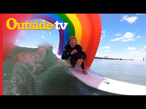 How Novelty Waves Surfer Ben Gravy Checked off His 50th State | Dispatches