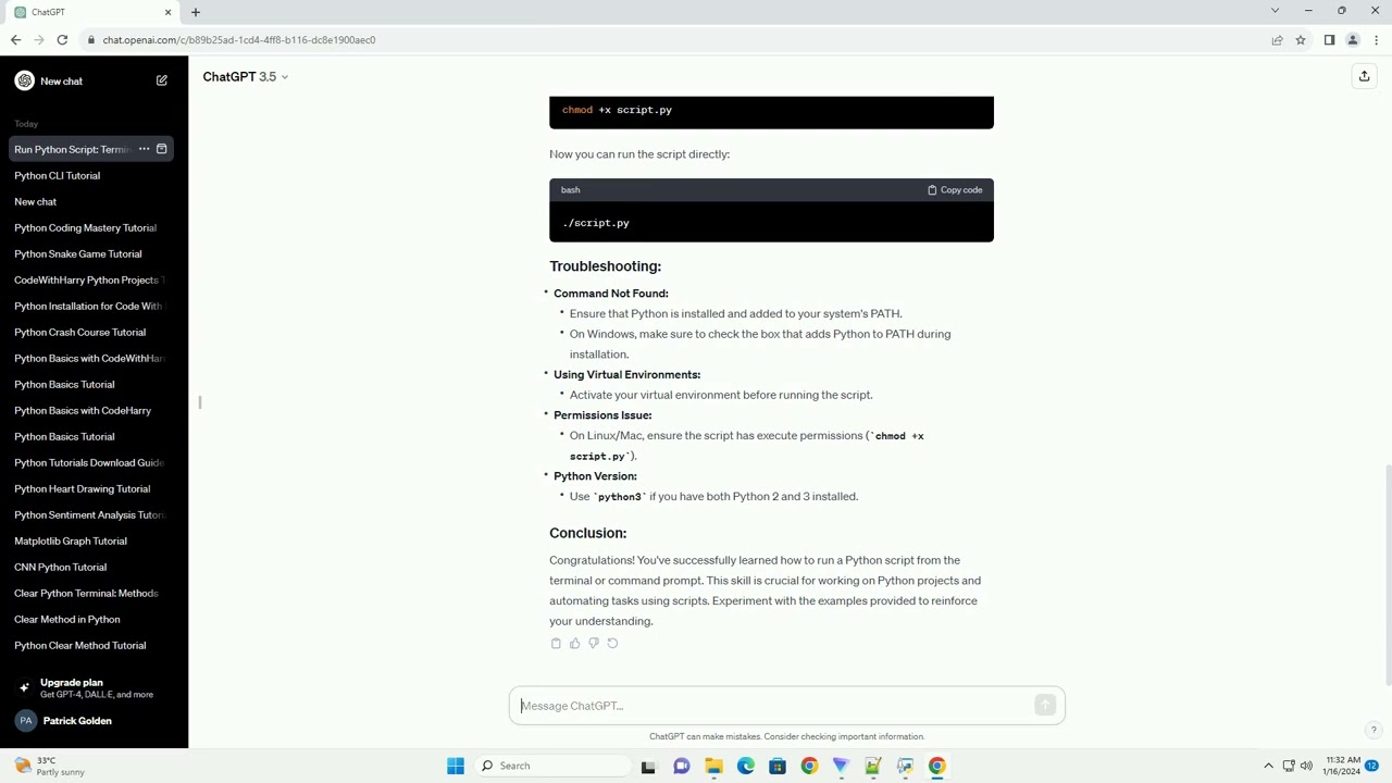 command to run a python file in terminal