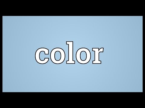Color Meaning
