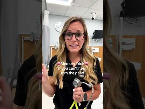 Stethoscope Tips in Nursing School 🩺 #shorts #nclex #nursingnotes #nurseinthemaking #nursingschool