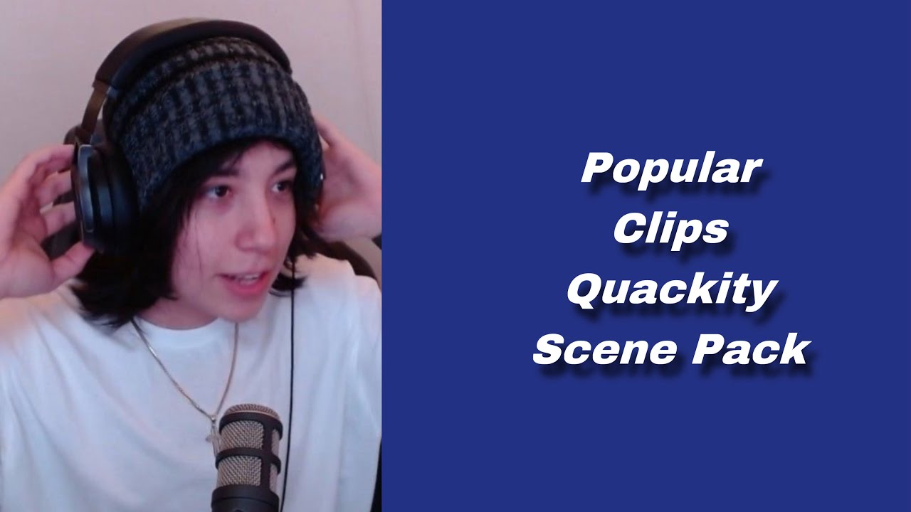 Popular Clips Quackity Scene Pack