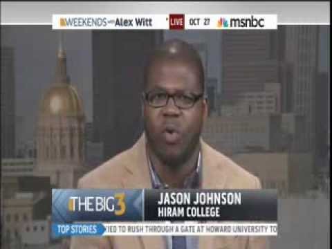 MSNBC: Jason Johnson Discusses Obamacare Website on Weekends with Alex Witt
