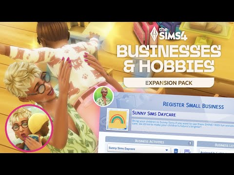 I ran a daycare with The Sims 4 Businesses & Hobbies!