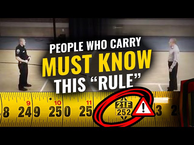 Understanding the 21-Foot Rule: Implications for Self-Defense and Law ...