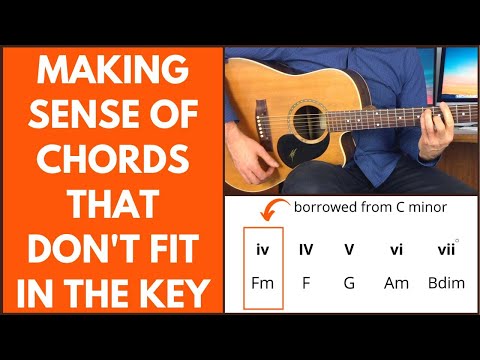 How And Why To Use Borrowed Chords On Guitar