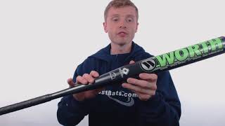 Worth Wicked XL Senior Slow Pitch Softball Bat WWKDXL | JustBats.com