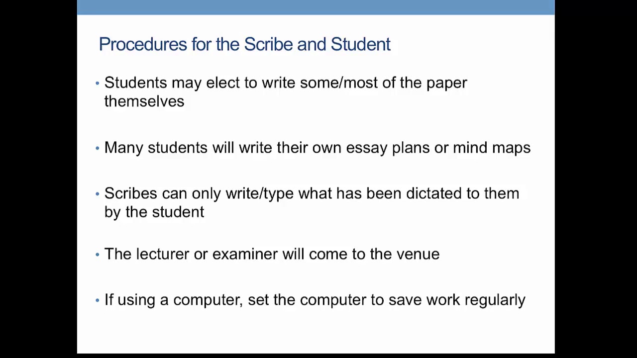 Scribe Training -  DAWN
