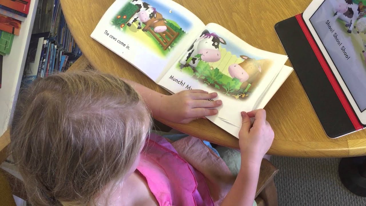 Child reading Giltedge  reader