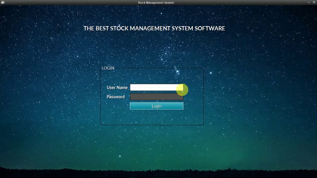 Stock Management System With Complete Source Code in JAVA