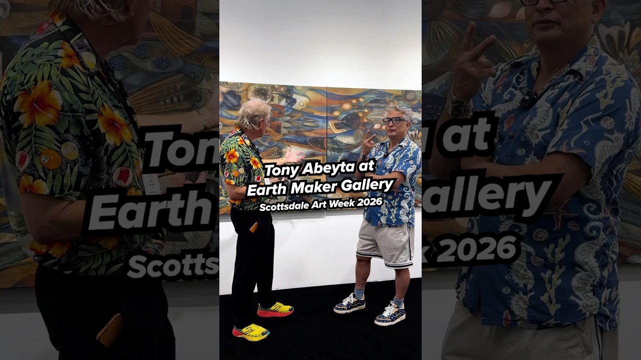 Tony Abeyta’s “The River” at Earth Maker Gallery