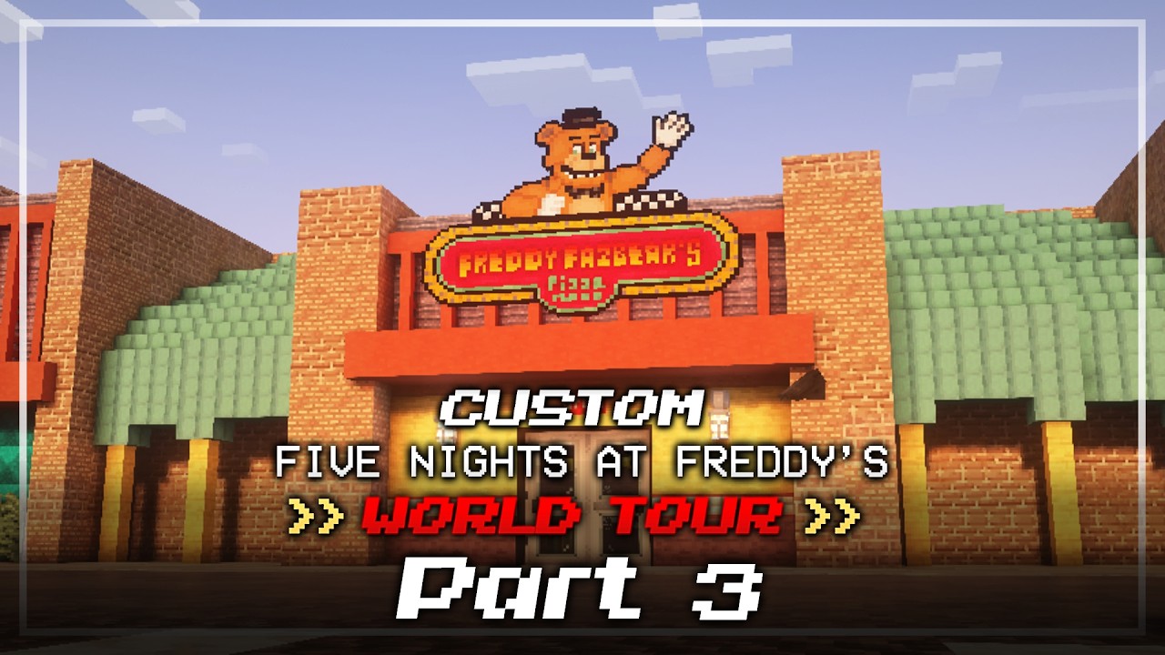 I'm Rebuilding - My NEW Custom FNAF Map Tour