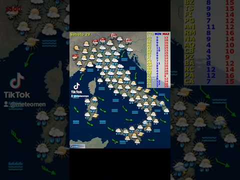 Meteo Italia Regione . Previsioni per l'Italia per 10 giorni aggiornato a venerdì 28 marzo 2025 .