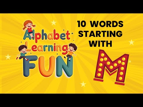 🔴 Learn 10 Essential Words Starting With M In 10 Minutes!