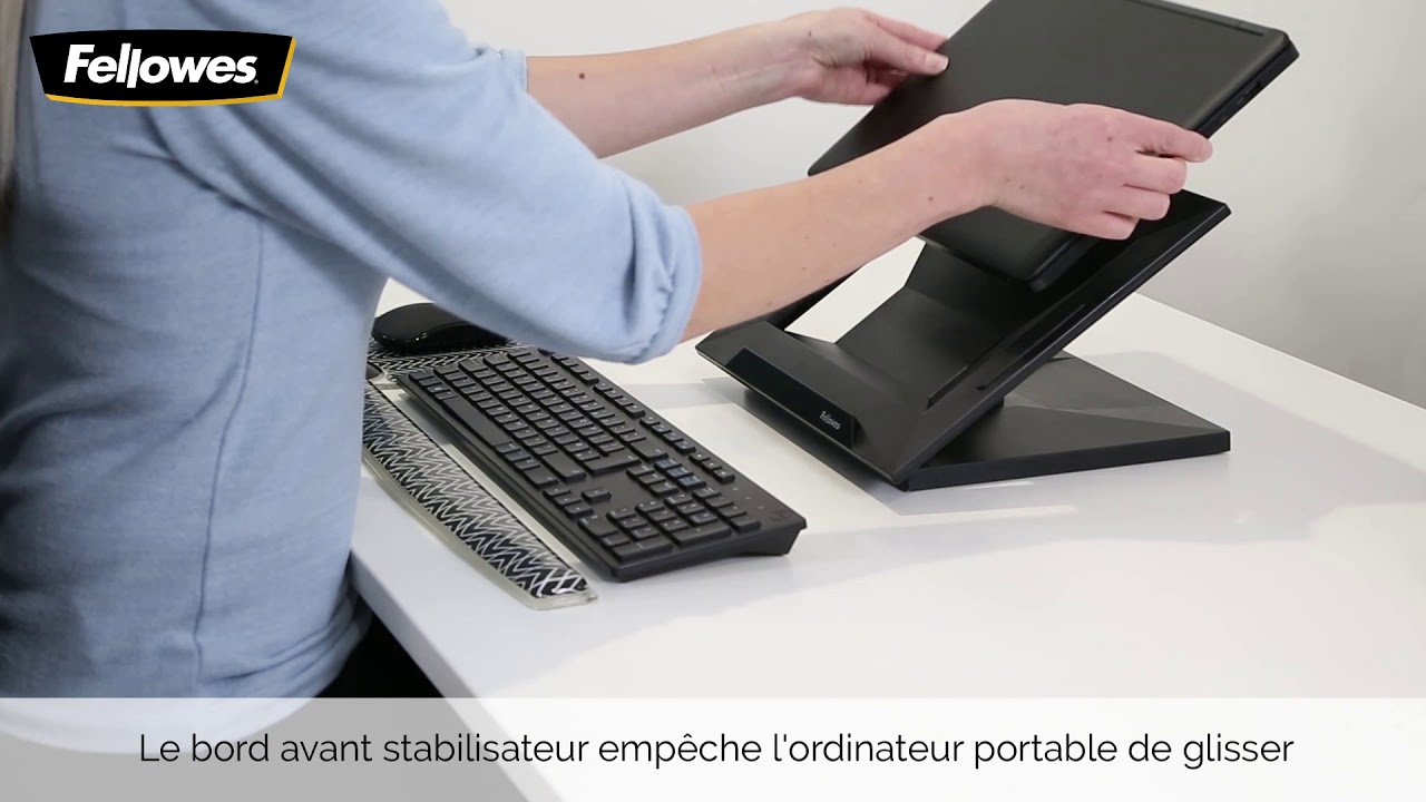 Présentation du support pour ordinateur portable Designer Suites™ de Fellowes®