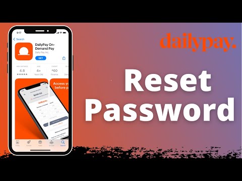 How to Reset DailyPay Password? 2022