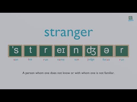How to pronounce stranger ?
