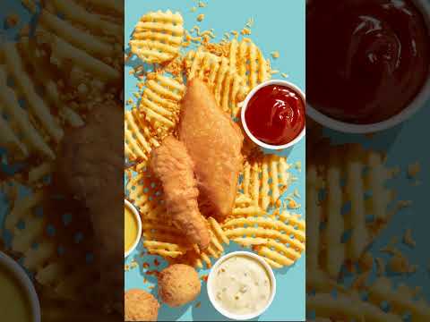 $6 Fish and Chicken Baskets #seafood #foodie #bestchickentenders #fastfood #food #friedchicken