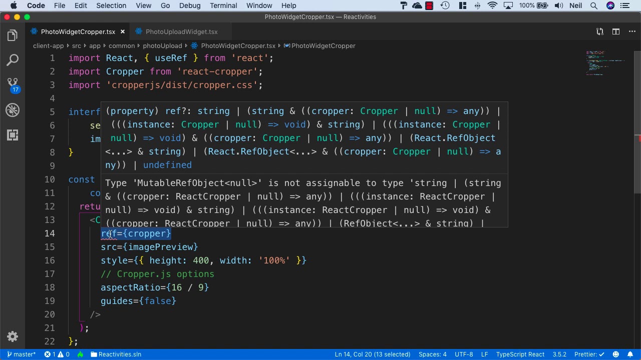 11  React Cropper Part 1
