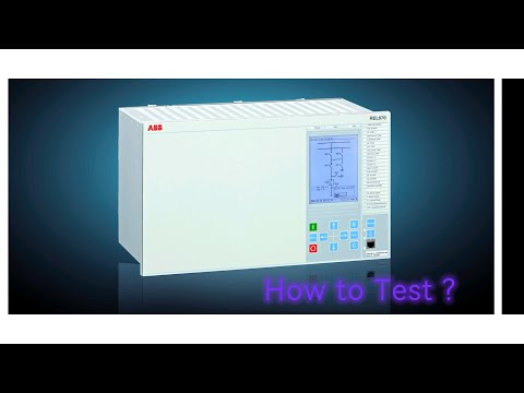 How to Test ABB REL670 Line distance Relay Part-1?