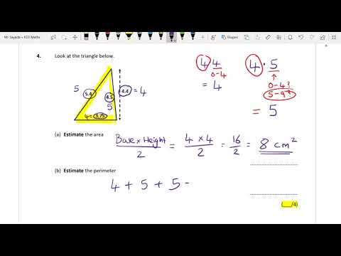 KS3 Maths Area Practice