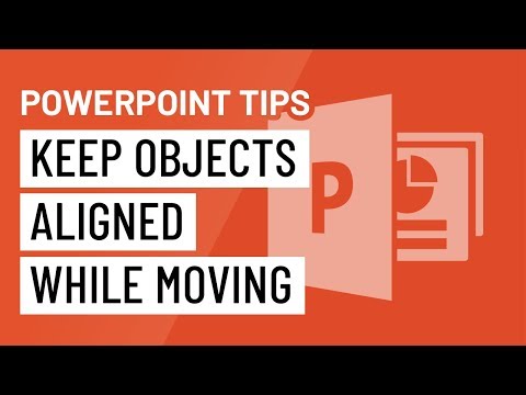 PowerPoint Quick Tip: Keep Objects Aligned While Moving Video Lecture ...