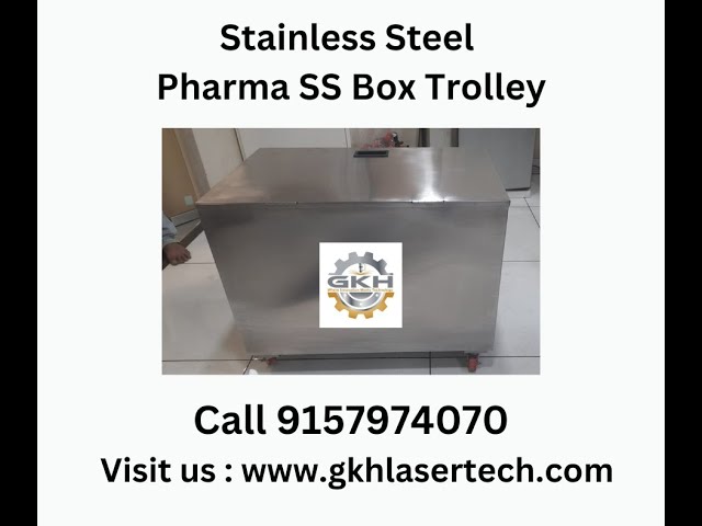 Stainless Steel Trolley - Stainless Steel Box Trolley Manufacturer from ...