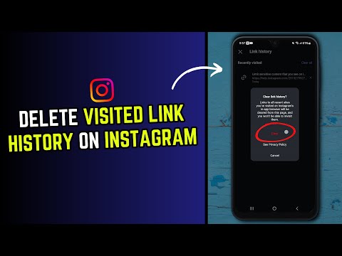 How to clear Link History on Instagram | Delete visited link history on Instagram