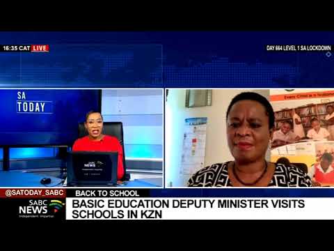 Back to School | Deputy Minister of Basic Education visits KZN schools