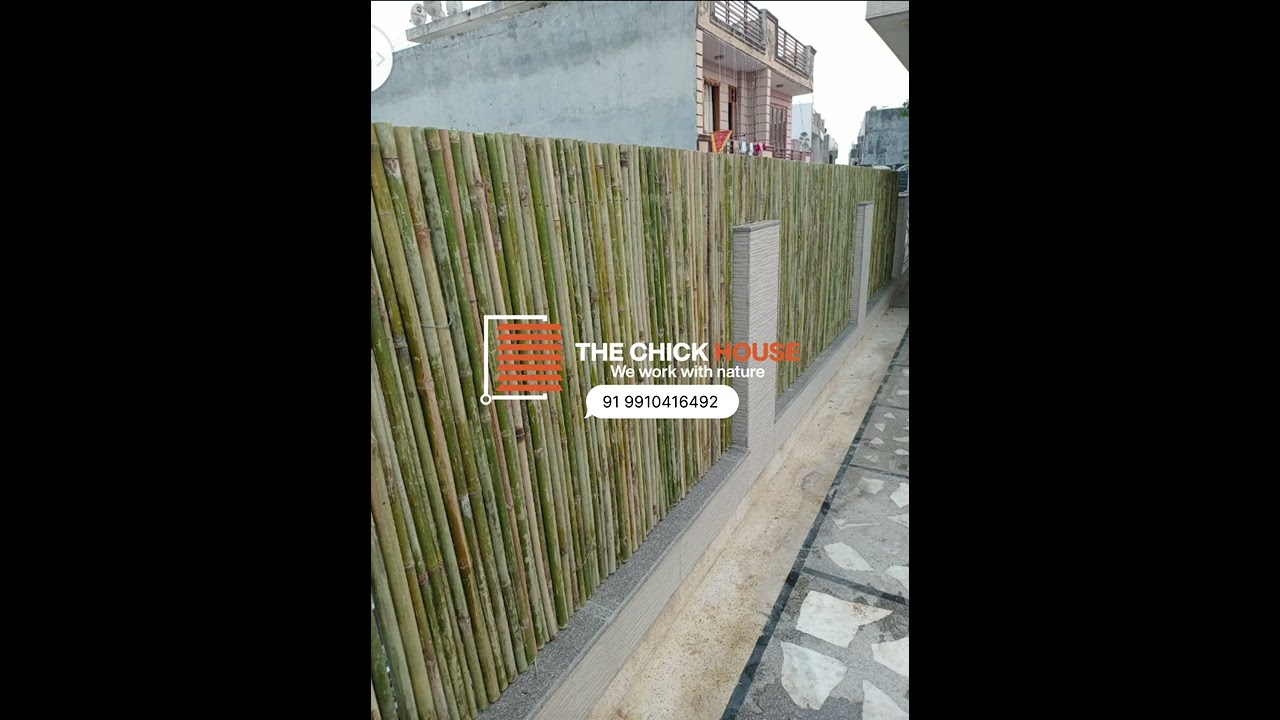 BAMBOO FENCING OR CEILING  @Thechickhouse