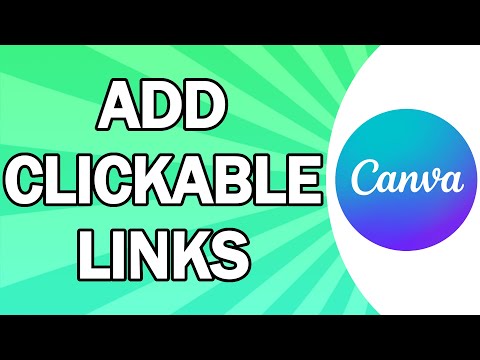 How to Add Clickable Links in Canva - EASY!