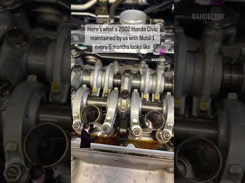 OIL CHANGE 2002 HONDA CIVIC MAINTAINED