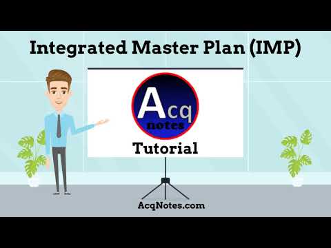 Integrated Master Plan (IMP) Tutorial