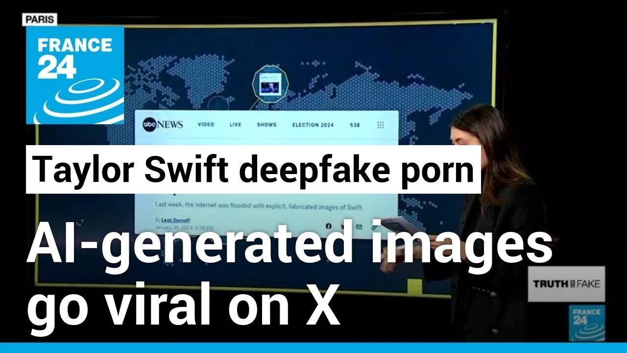 Taylor Swift deepfake porn inundates X, highlighting dangers of AI-generated content • FRANCE 24