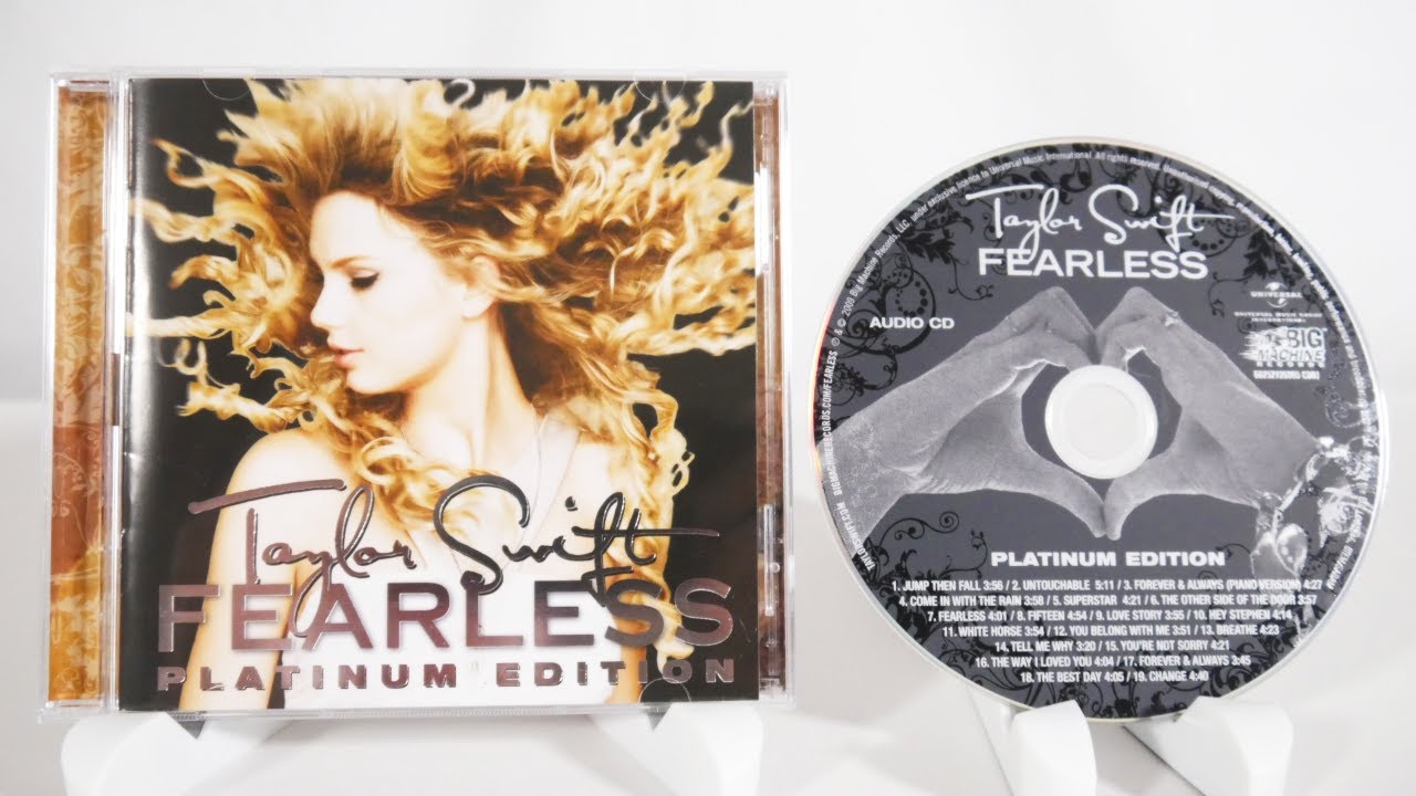 Taylor Swift - Fearless (Platinum Edition) CD Unboxing
