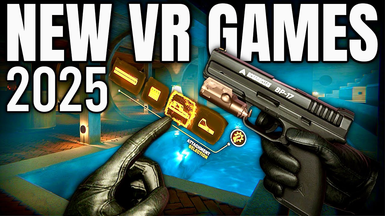 22 NEW VR GAMES Coming in 2025 - META QUEST, PSVR2 & PCVR