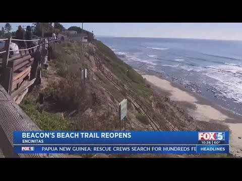 Beacon's Beach Trail reopens in time for Memorial Day