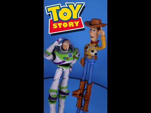 Revoltech Toy Story Woody & Buzz Lightyear 1.5 Review #toyreview #toystory #actionfigures #lightyear