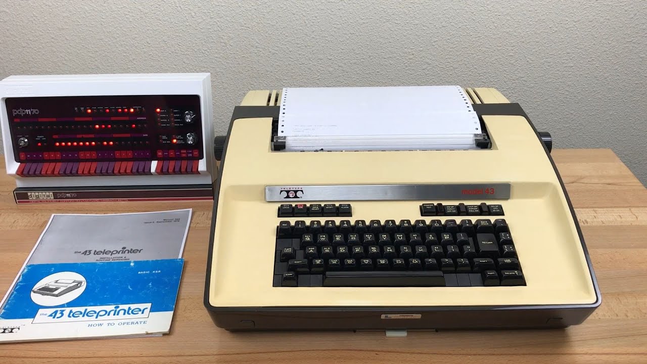 The Model 43 Teletype