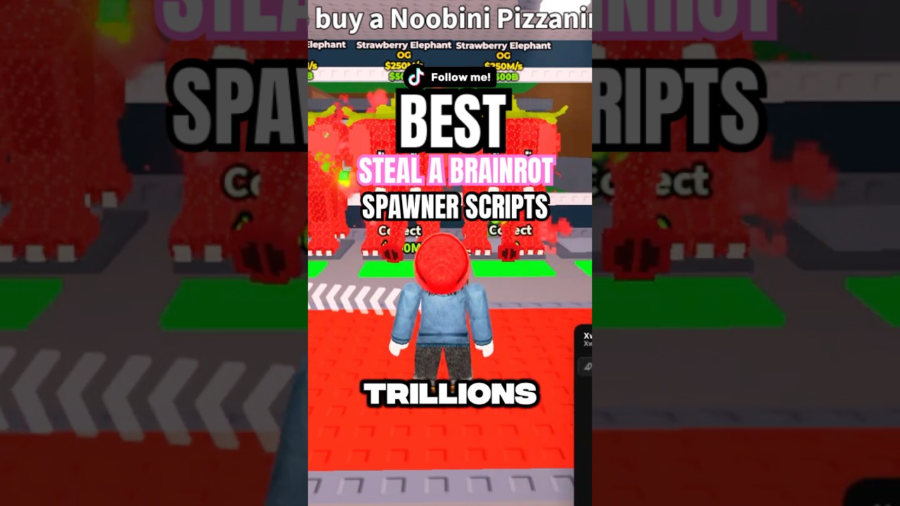 STEAL A BRAINROT SPAWNER SCRIPT! | SPAWN ANY BRAINROT - USE BEFORE PATCH! #shorts #youtubeshorts