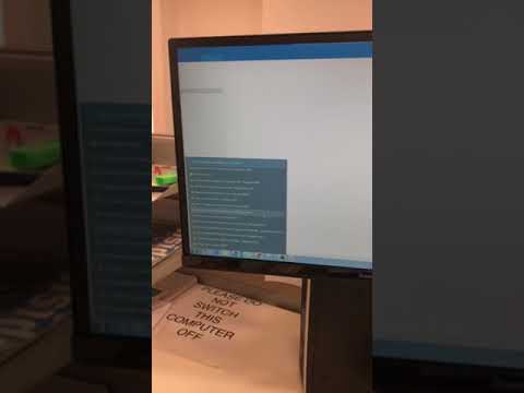 Outlook flashing